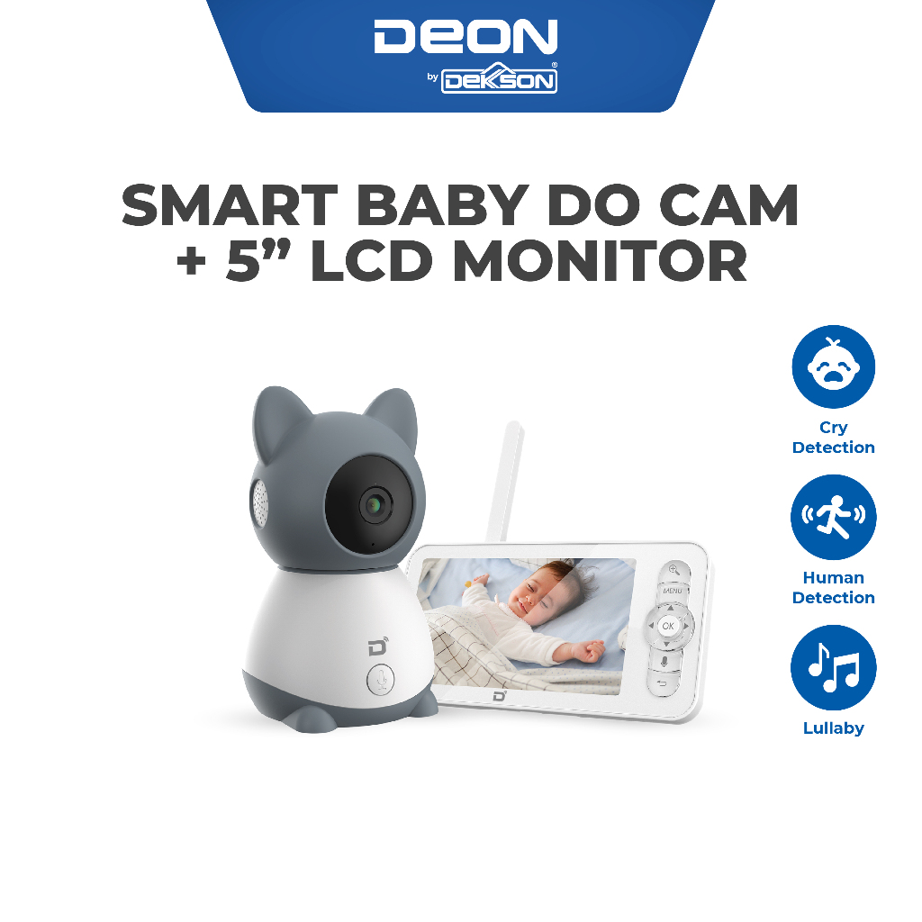 Jual DEON Baby Cam CCTV Kamera Bayi Smart Baby Cam +5" Monitor | Shopee ...