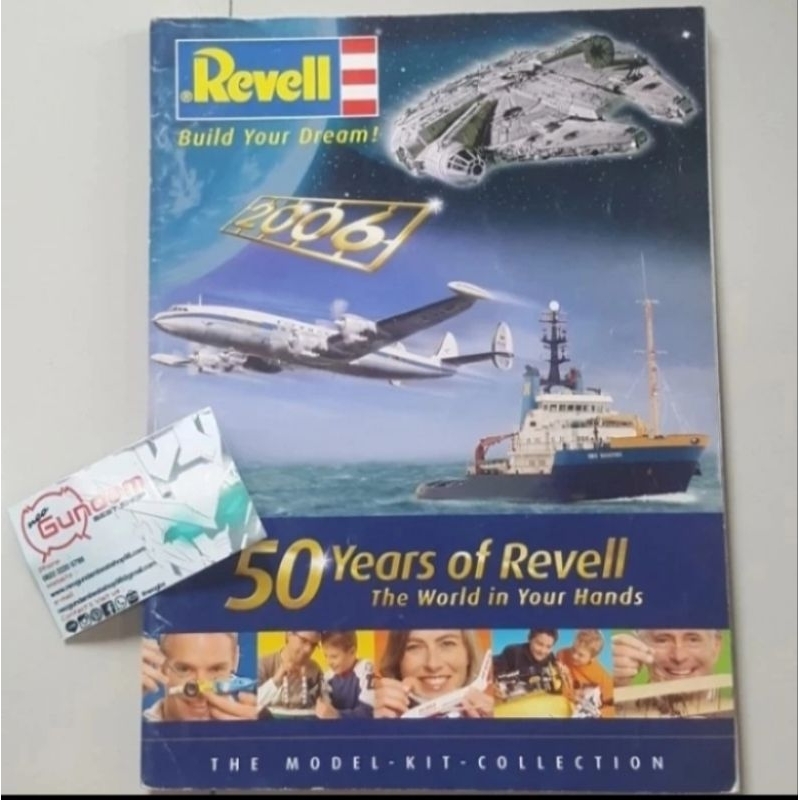 Jual Plamo Company Catalogue Revell 2006 Build Your Dream! 50 Years of ...