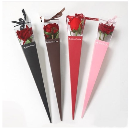 Jual BOX SAJA - Single Rose Box Kotak Bunga Satuan Mawar Valentine Kado ...