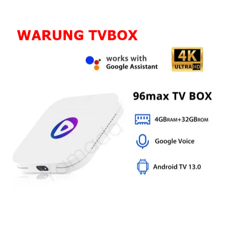 Jual TV Box 96max TVBOX Android Tv Box Android 13.0OS Ram 2gb Rom 16gb ...