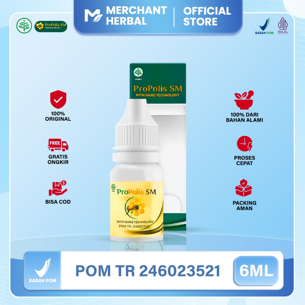 Jual PROPOLIS SM Brazilian Asli 100% Original With Nano Technology ...