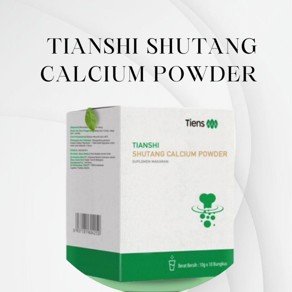Jual TIENS - TIANSHI SHUTANG CALCIUM POWDER - Nutrisi Sehat untuk ...