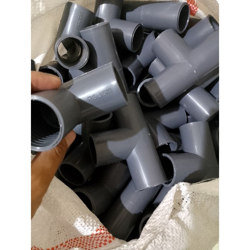 Jual Sambungan Pipa PVC TEE 1" Shock 1 Inch Fitting Pipa PVC | Shopee Indonesia