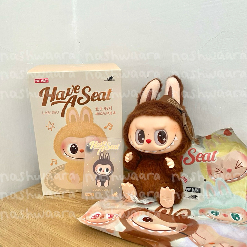 Jual (SELECTED SECRET) Labubu have a seat v2 duoduo dada the monster ...