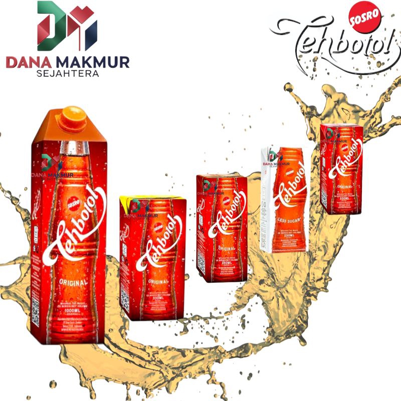 Jual TEH BOTOL SOSRO KOTAK 1 LITER, 330 ML, 250 ML, 200 ML | Shopee ...