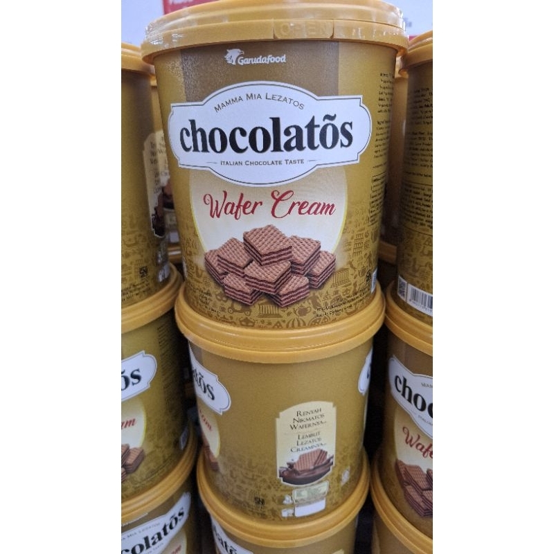 Jual Chocolatos Wafer Cream 300gr | Shopee Indonesia