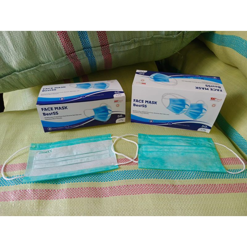 Jual MASKER EARLOOP DISPO/ 3PLY ISI 50 PCS | Shopee Indonesia