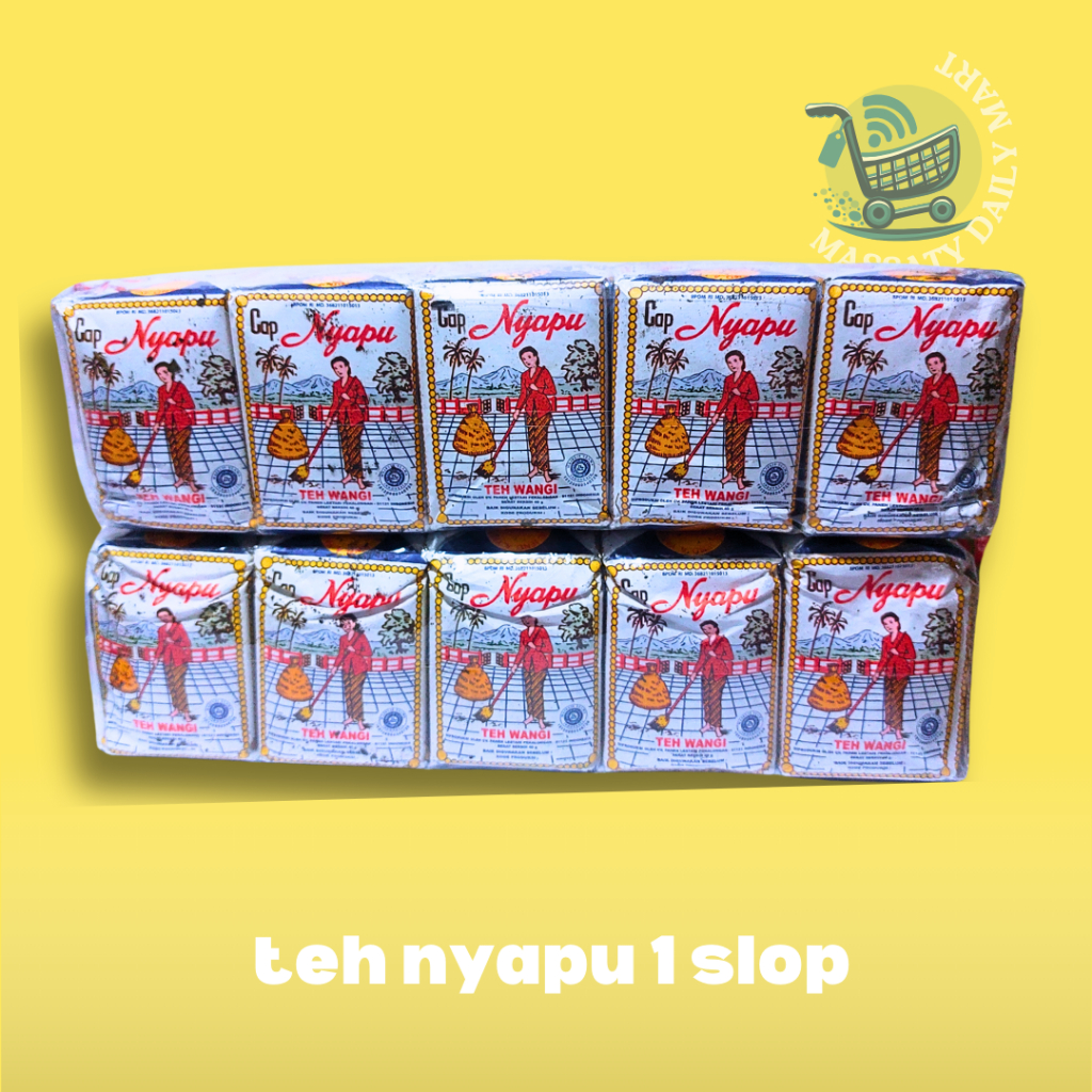 Jual TEH CAP NYAPU VIRAL 1 SLOP = 10 PCS PEKALONGAN KHAS SOLO 40GR ...