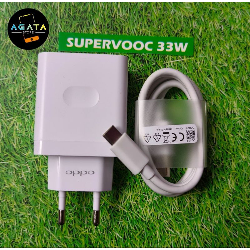 Jual ( Promo ) Charger Oppo 33W Supervooc Super Vooc A38 A58 A96 95 A76 ...
