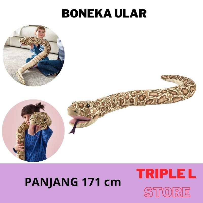 Jual Boneka Ular Besar Panjang 171 cm | Shopee Indonesia