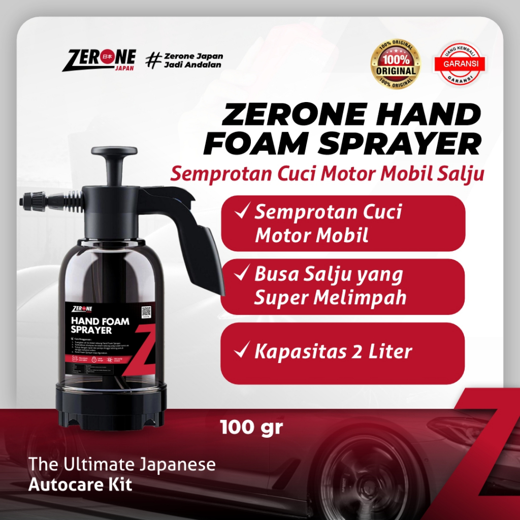 Jual Alat Pencuci Mobil Foam Spray Hand Foam Snow Wash Sprayer Zerone ...