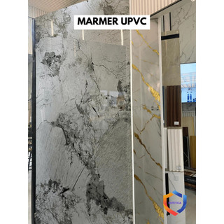 Jual UPVC Marmer Panel PVC dekorasi dinding Marmer Backdrop TV ...