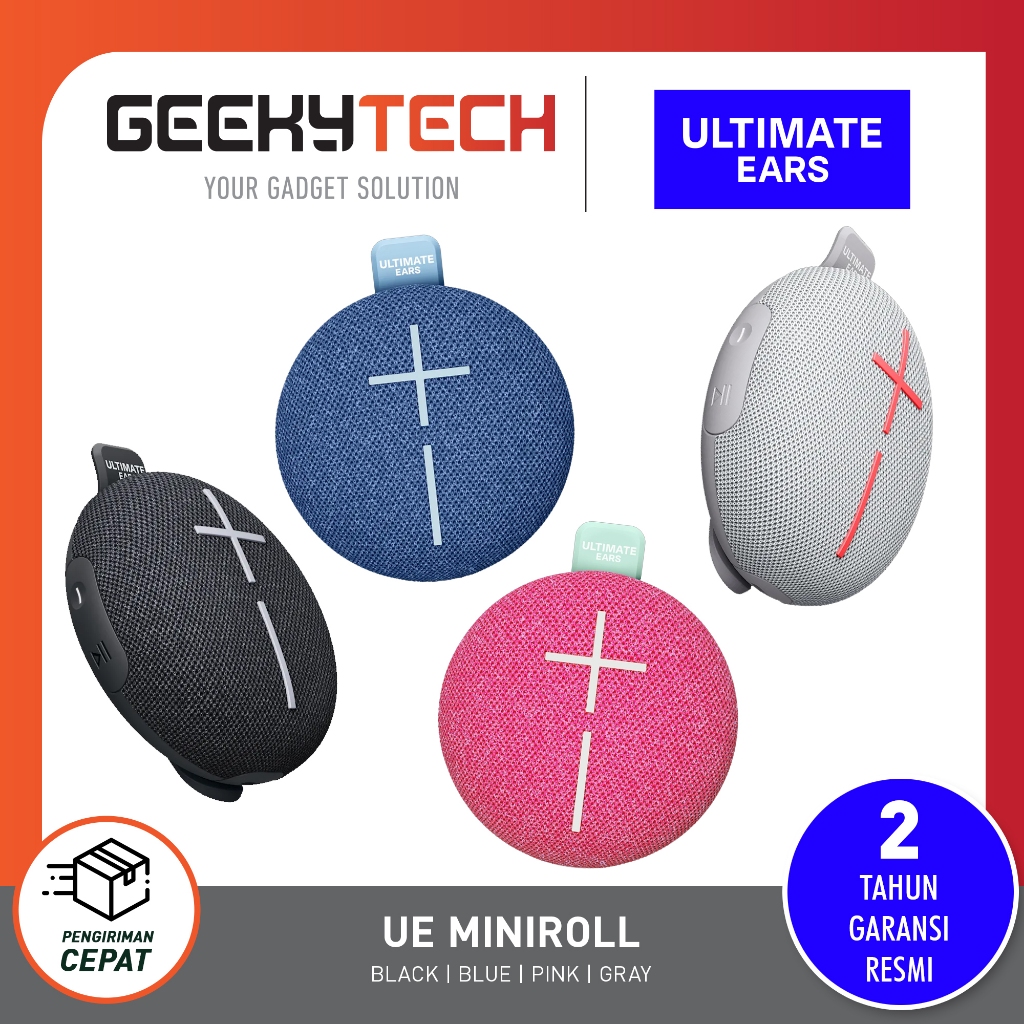 Jual Ultimate Ears Miniroll Wireless Bluetooth Portable Speaker | Shopee Indonesia