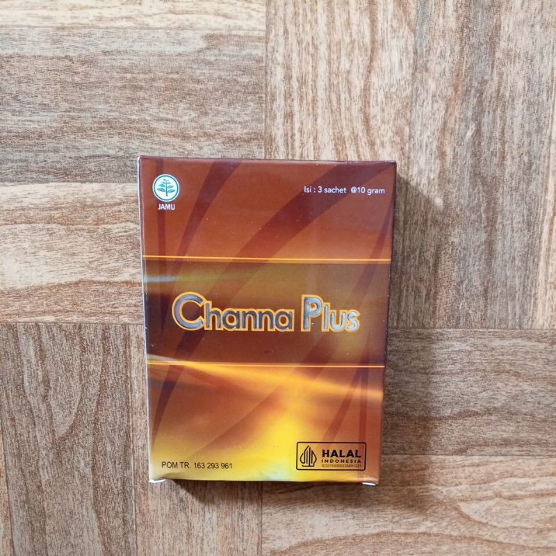 Jual CHANNA PLUS SACHET harga perbox | Shopee Indonesia