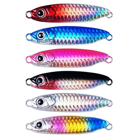 Jual Umpan Kwaci Hooked Jig 7gr 10gr 15gr 20gr Metal Jig Treble Assist Hook Umpan Casting Micro ...