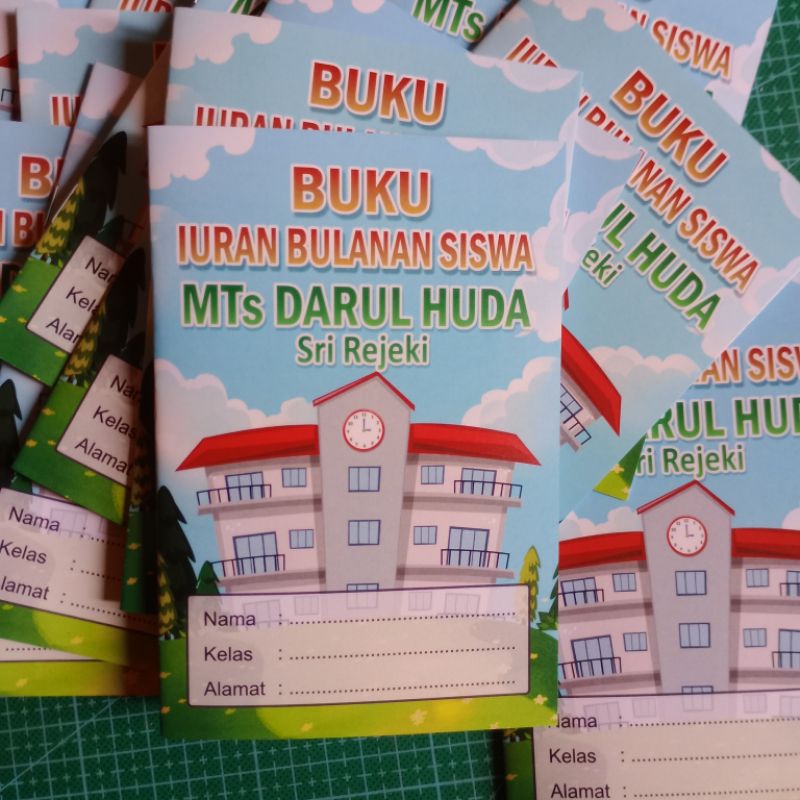 Jual Buku Kartu Iuran SPP (new product) custom | Shopee Indonesia