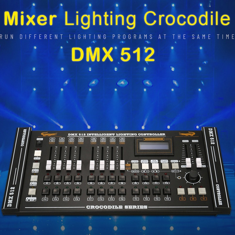 Jual Mixer Crocodile 512 Mixer Dmx 512 crocodile interligent lighting ...