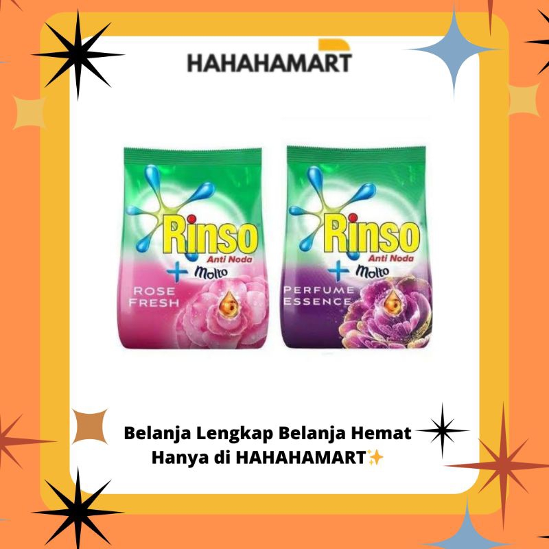 Jual Rinso Ukuran 195gr Kemasan 5000 Detergent Bubuk | Shopee Indonesia