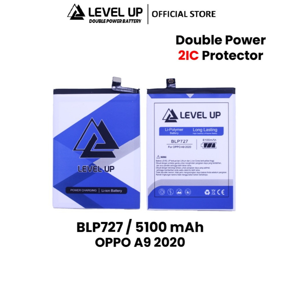 Jual LEVEL UP Baterai Oppo A9 2020 - A5 2020 BLP727 Double Power ...