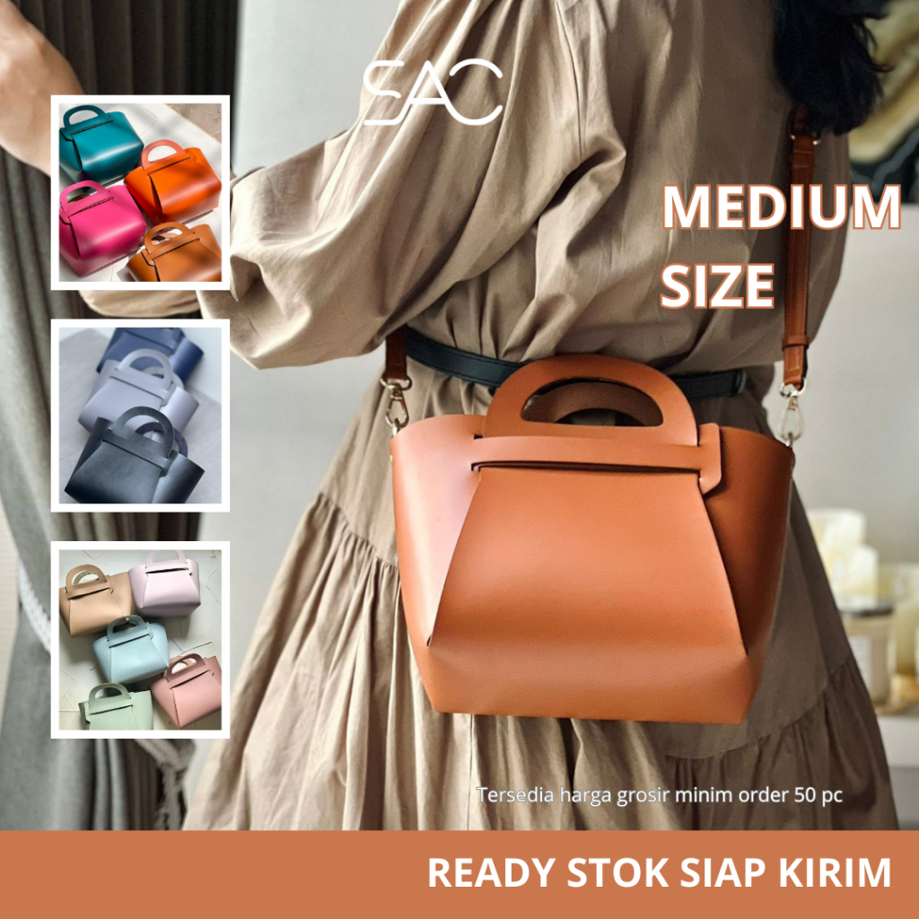 Jual MEDIUM size Sac plie ready stokk / tas kulit/tas mini/tas isi ...