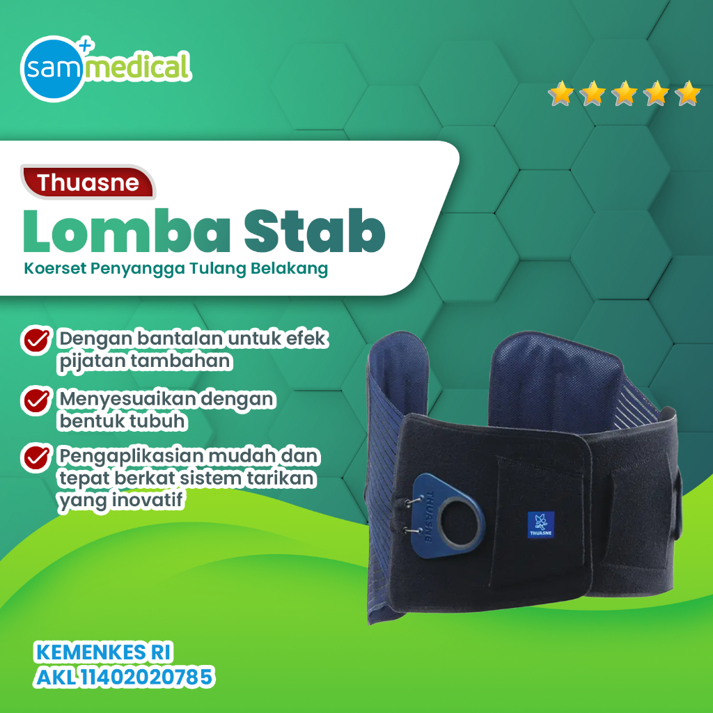 Jual Thuasne LombaStab / Penyangga Tulang Belakang / Korset Lumbar Brace / Lumbal Support ...