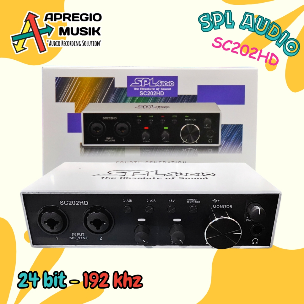 Jual SPL AUDIO SC202HD SC 202 HD Soundcard Analyzer Recording RTA 2 ...