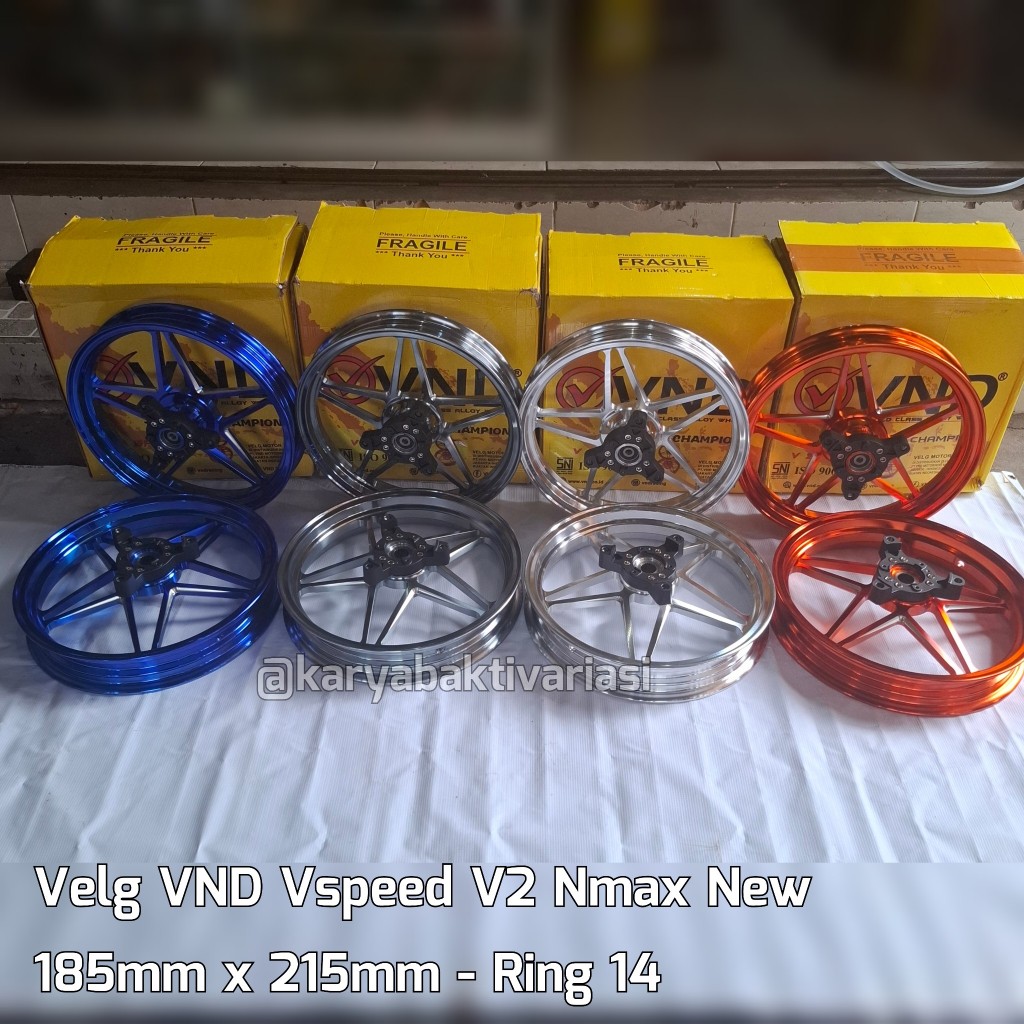 Jual VELG VND VSPEED V2 YAMAHA NMAX NEW , NMAX TURBO | Shopee Indonesia