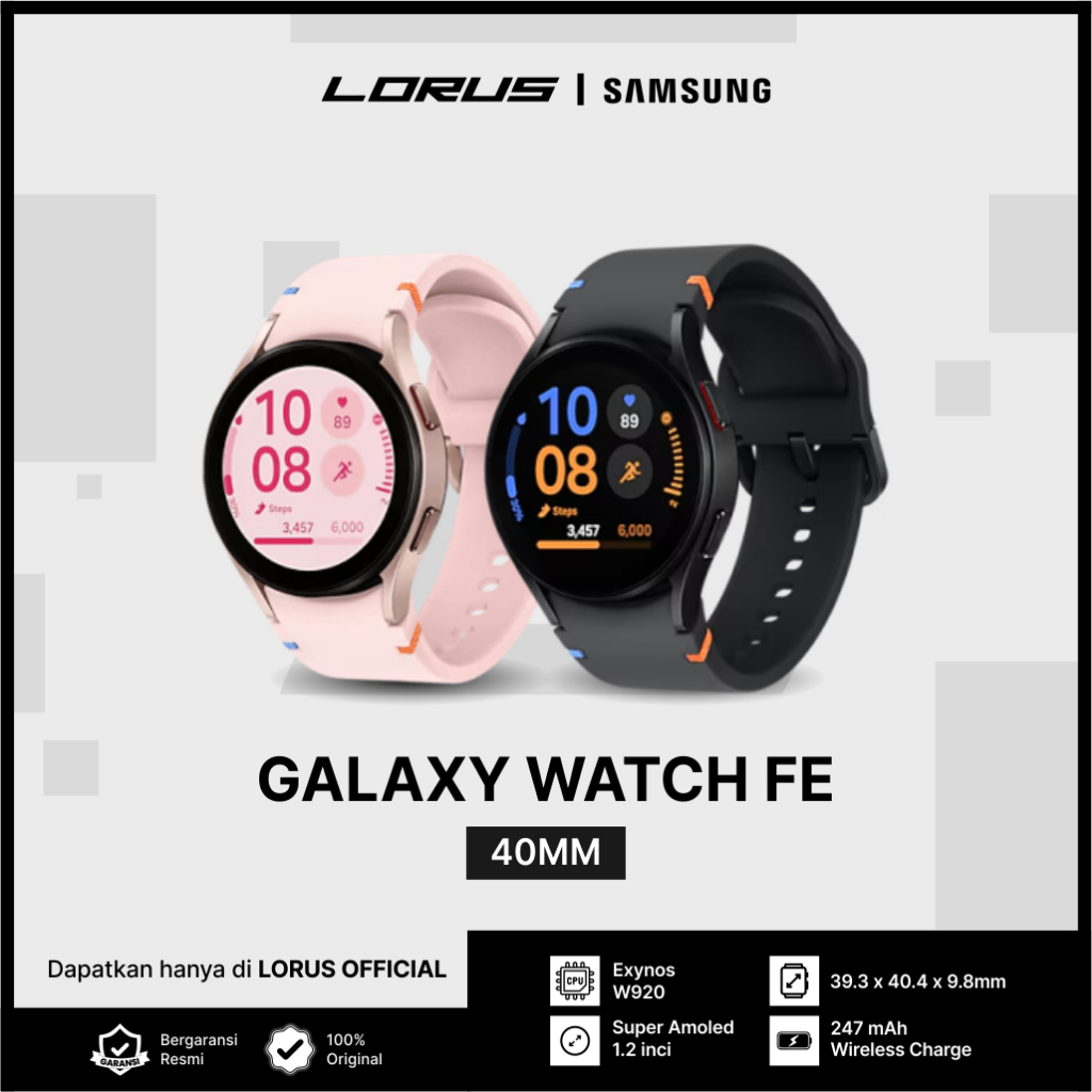 Jual Samsung Galaxy Watch FE | 40MM | Smartwatch Garansi Resmi | Shopee ...