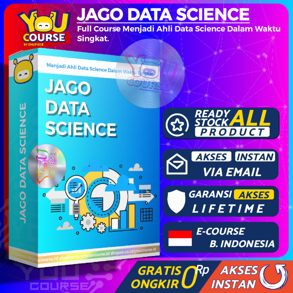 Jual JAGOAN DATA SCIENCE - Menjadi Ahli Data Science Dalam Waktu Singkat Panduan Dari Nol Hingga ...