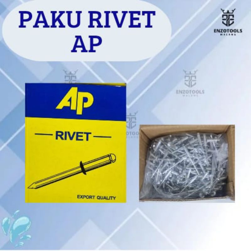 Jual Paku Rivet AP 423, 435, 440 , 450 , 540 , 550 , 635, 640 | Shopee ...
