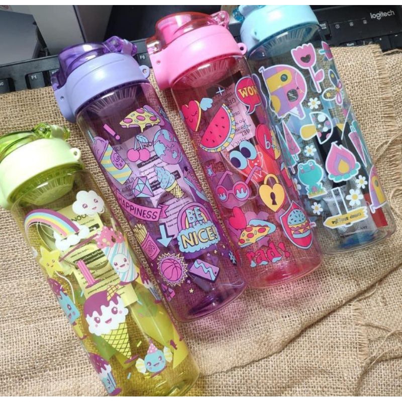 Jual B ( B139 ) BOTOL PLASTIK SMIGGLE WARNA | Shopee Indonesia