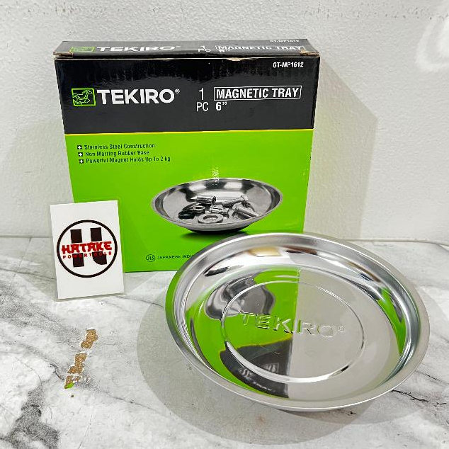 Jual Mangkok Magnet TEKIRO Tempat Mur Baut 150mm Magnetic Dish Bengkel ...