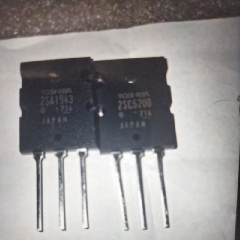 Jual Transistor Toshiba 5200/1943 (714) harga per set | Shopee Indonesia