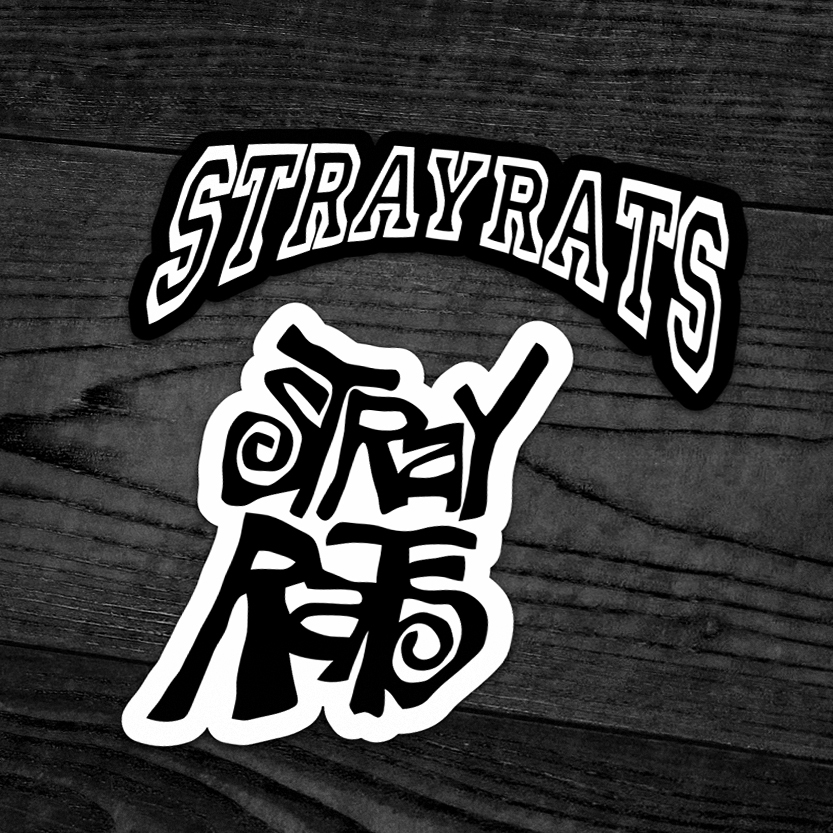 Jual STRAY RATS - Sticker Brand Streetwear : STRAY RATS (BOOTLEG ...