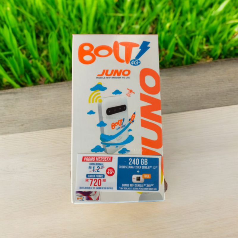 Jual new modem 4G lte bolt juno wifi sudah unlock telkomsel smarfren ...