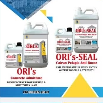 Jual Ori's Concrete Additive Obat cor Pengeras Cor cairan adiktif ...