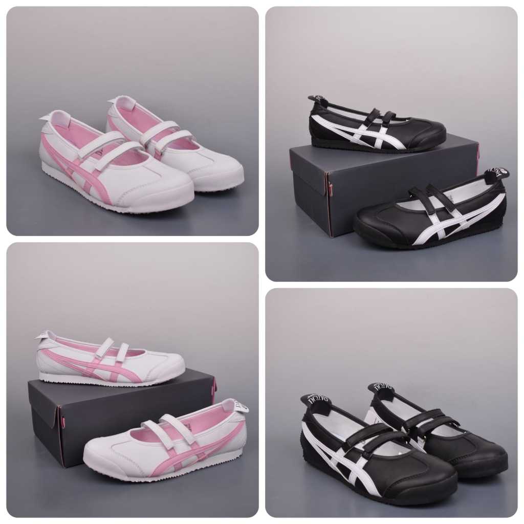 Jual SEPATU PATOU X ONIT TIGER MEXICO 66 BALLERINA BLACK / WHITE ...