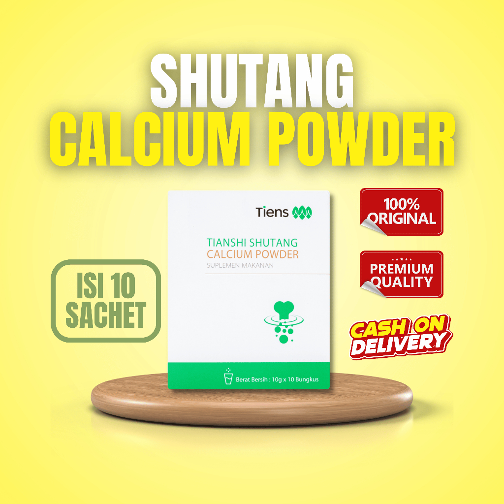 Jual TIENS SHUTANG CALCIUM POWDER 1 BOX ISI 10 SACHET / SUSU DIABETES ...