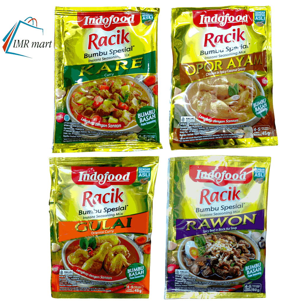 Jual Indofood Bumbu Racik Spesial Siap Pakai Berat 45 Gram | Shopee ...