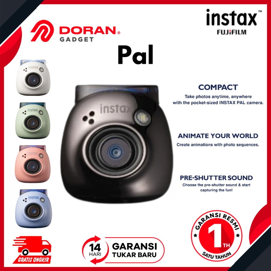 Jual Fujifilm Instax Pal Digital Camera Bluetooth with Interactive App ...