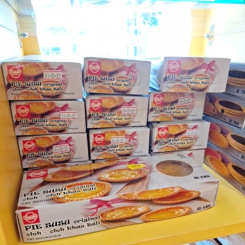 Jual pie susu kemasan box isi 9pcs | Shopee Indonesia