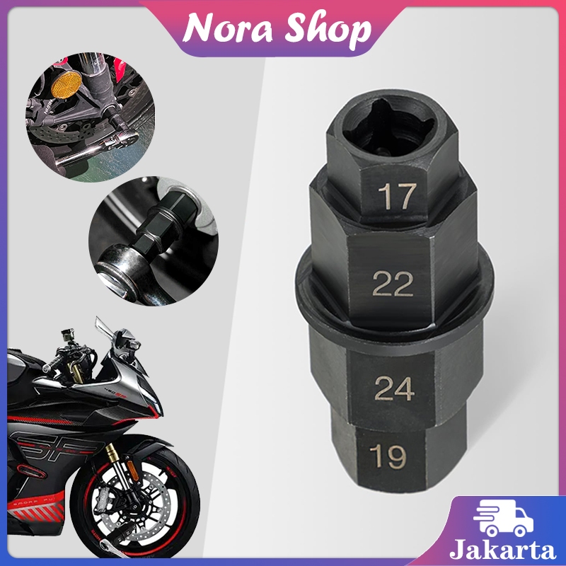 Jual Soket Pelepas Roda Depan Sepeda Motor 17 19 22 24mm Alat Pelepas ...