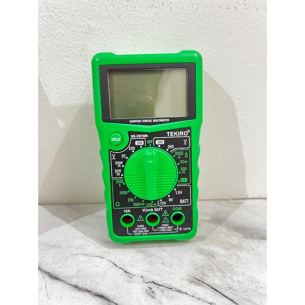 Jual Tekiro Digital Multimeter Compact / Multi tester digital / AVO ...