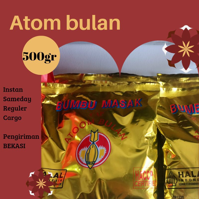 Jual Atom Bulan 500gr Bumbu EMAS RESEP RAHASIA | Shopee Indonesia