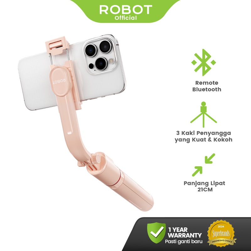 Jual ROBOT Tripod Portable Selfie Berdiri Tripod Standing Bluetooth ...