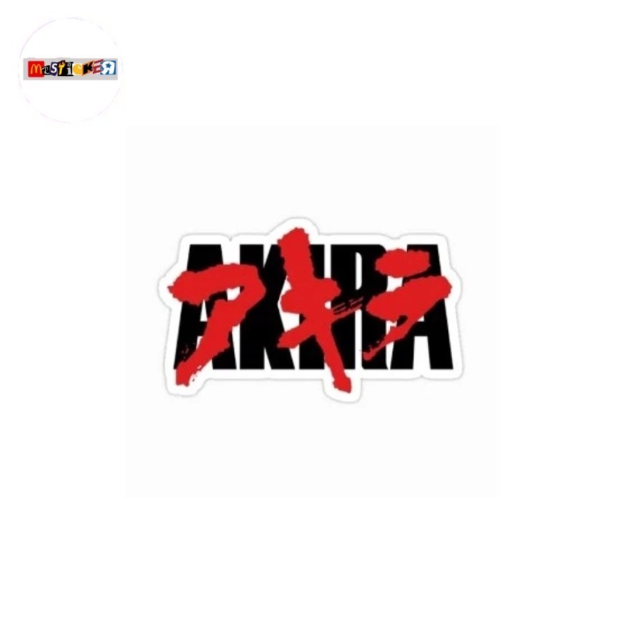 Jual sticker AKIRA logo diecut stiker anime Neo Tokyo | Shopee Indonesia