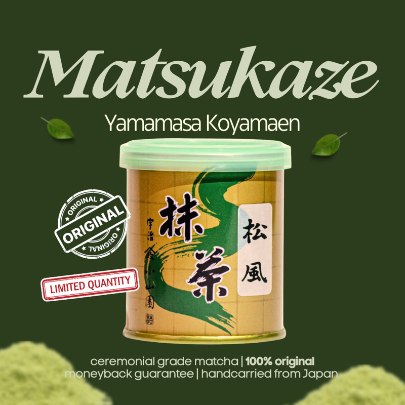 Jual READYSTOCK! Yamamasa Koyamaen Usucha Matsukaze | Ceremonial Grade ...