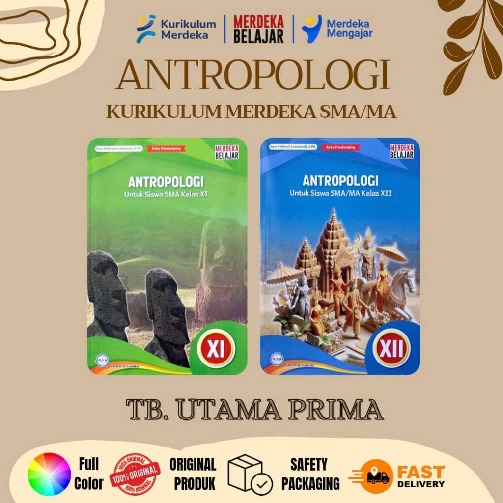 Jual BUKU SISWA ANTROPOLOGI KELAS 11 & 12 KURIKULUM MERDEKA SMA/MA (PENERBIT: GOS) | Shopee ...