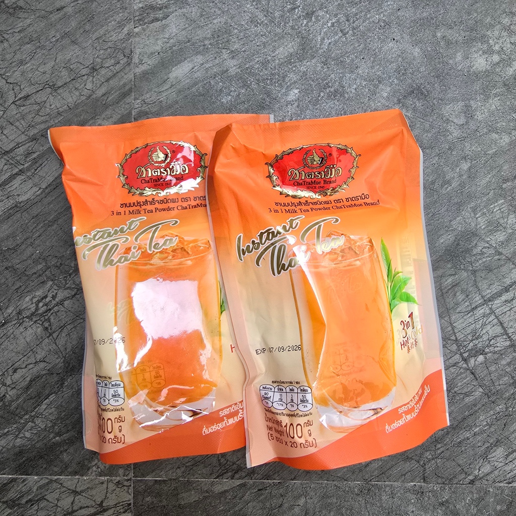 Jual Chatramue Thai Tea Instant 3 in 1 ( isi 5 Sachet ) 3in1 | Shopee ...