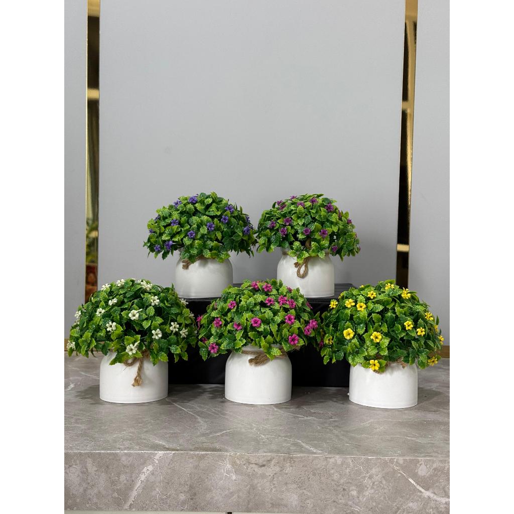 Jual Faux Pot Bunga Palsu Dekorasi Rumah Tanaman Hias Cantik BGA05 ...